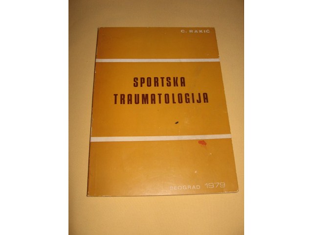 Sportska traumatologija - Rakić