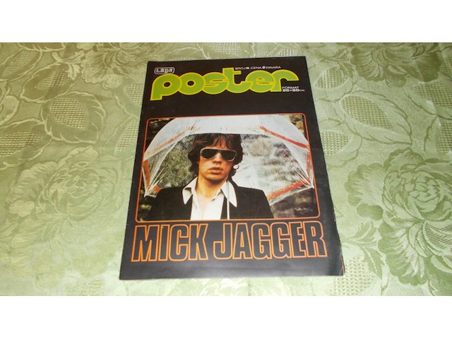 Lada poster broj 6 - Dzuboks - Mick Jagger - 85x60 cm