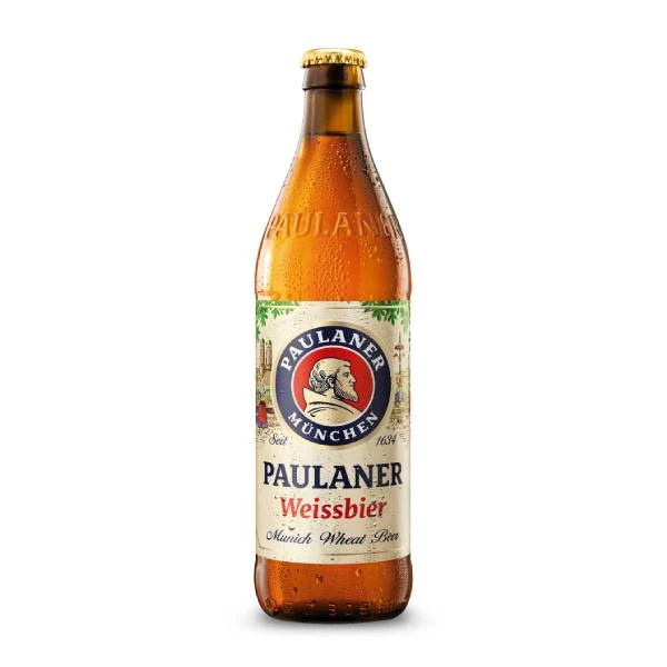 PAULANER PŠENIČNO SVETLO PIVO flaša 0,5l