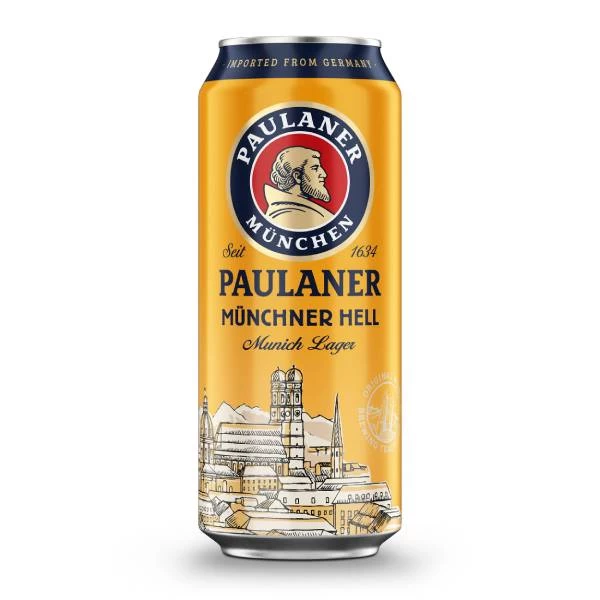 PAULANER MINHENSKO SVETLO PIVO limenka 0,5l