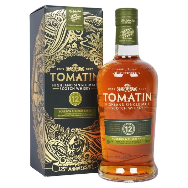 Viski Tomatin 12Y Highland Single Malt