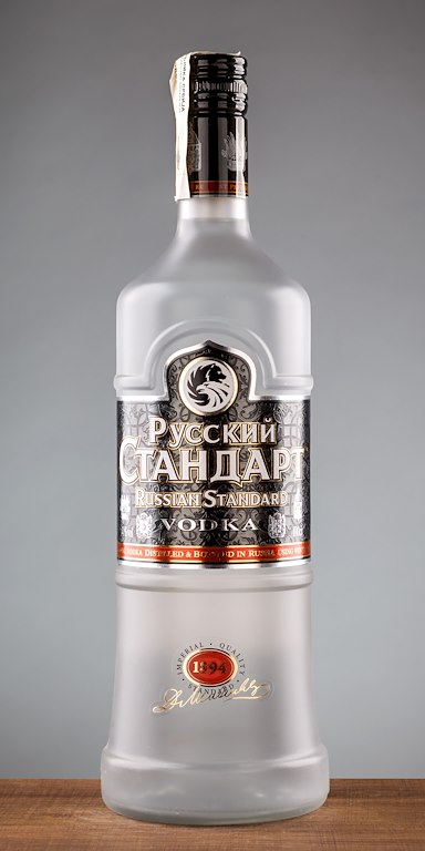 Russian standard vodka