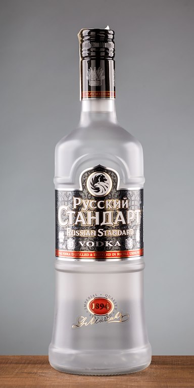 Russian standard vodka