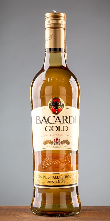 Bacardi gold rum