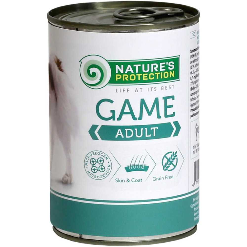 Nature's Protection konzerva za pse - Adult Game 400gr