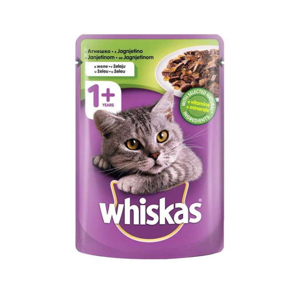 WHISKAS kesica za mačke - jagnjetina u sosu 85gr