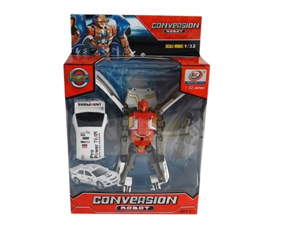 Transformers Conversion robot CRVENI