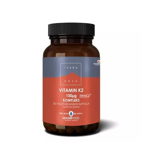 Terranova Vitamin K2 Kompleks 100mcg 50 kapsula