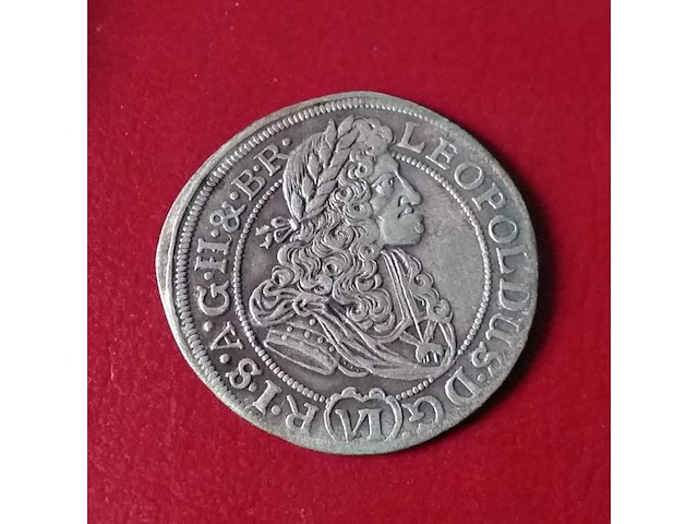 Leopold 6 KREUZER 1690 SHS srebro