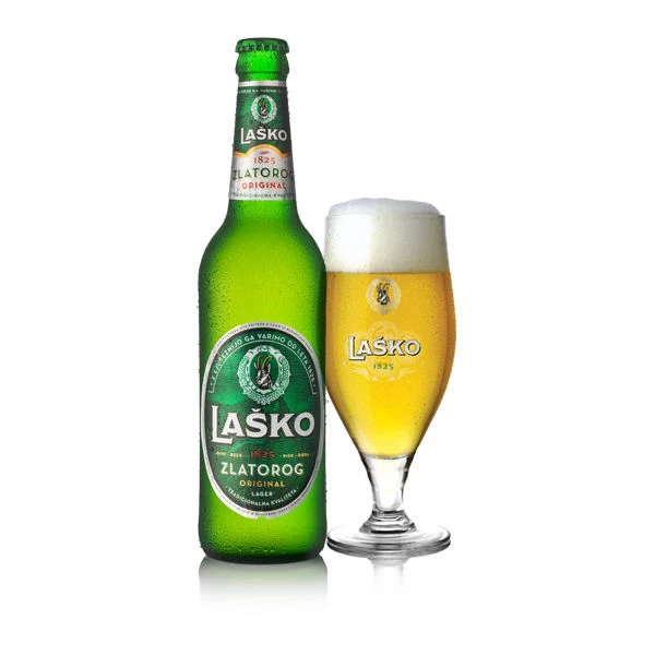 Laško Svetlo Pivo 0.5L u staklenoj flašici - Povratna ambalaža u paketu od 20 komada