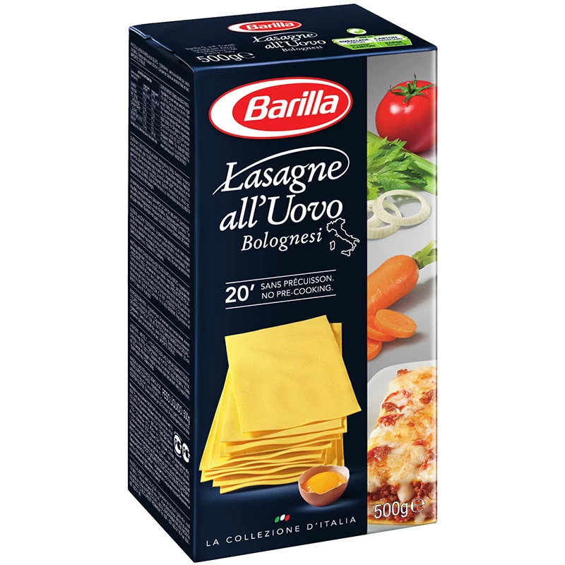 Barilla Lasagne Sa Jajima 500g