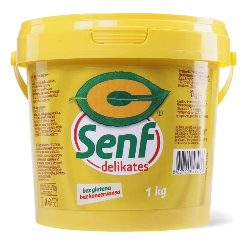 C Senf Delikates 1kg Kantica Centroproizvod