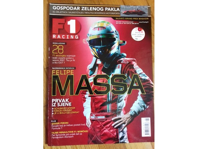 F1 racing / avgust 2007.