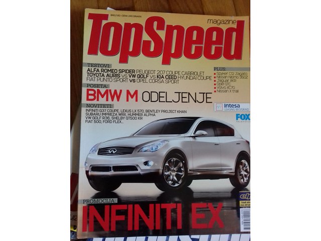 Top speed, broj 60