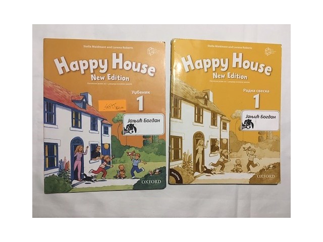 Happy house 1 udžbenik i radna sveska, Oxford