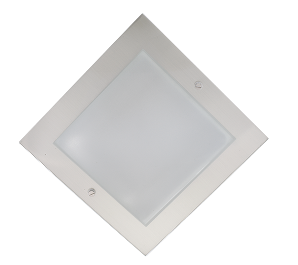 LED SPOT LAMPA GL211 + 2XLED SIJALICA 9W 4000K SATENSKI NIKL