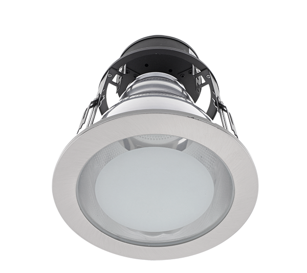 LED SPOT LAMPA GL120/6 + 1XLED SIJALICA 9W 4000K SATENSKI NIKL