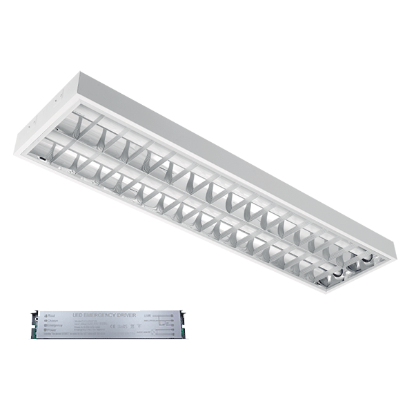 LENA-V SA LED CEVIMA(1200MM) 2X18W 4000K UGRADNA 1195X295mm +BATERIJE+ PRETVARAČ