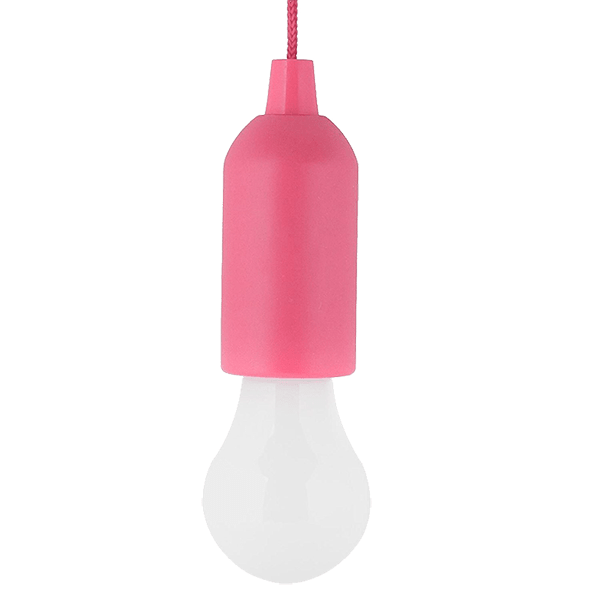 PRENOSNA LED LAMPA OBLIK SIJALICE E-6621 1W PINK