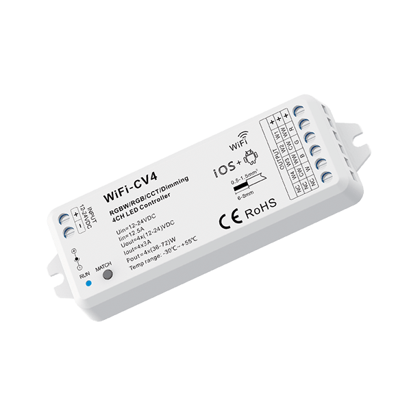 RF WIFI RGB PRIJEMNIK 5-24VDC 4-KANALA