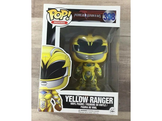 Power Rangers Yellow Rangers POP! Movies 10 cm