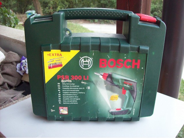 BOSCH  kutija za odvijac PSR 300 LI