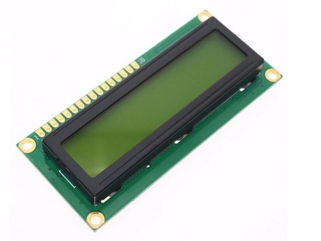 LCD Display Modul 16x2 - ZELENI