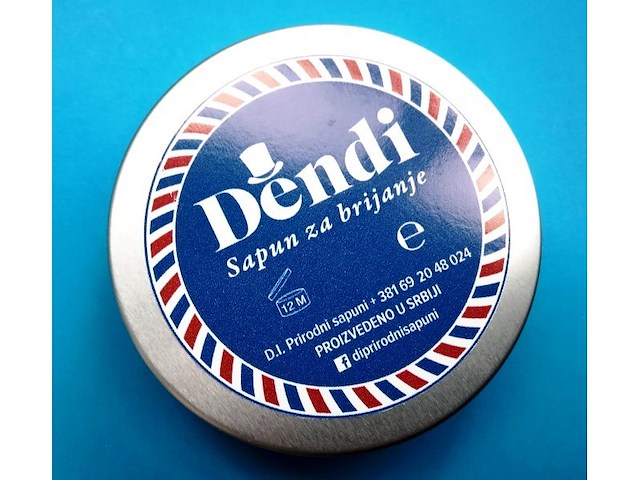 DENDI AQUA - sapun za brijanje