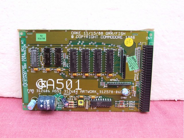 Commodore Amiga 500 memorijsko prosirenje 512KB+GARANCI