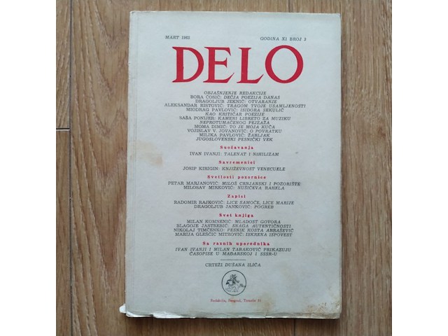 DELO mart 1965 broj 3