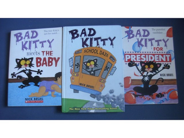 BAD KITTY - 3 Knjige