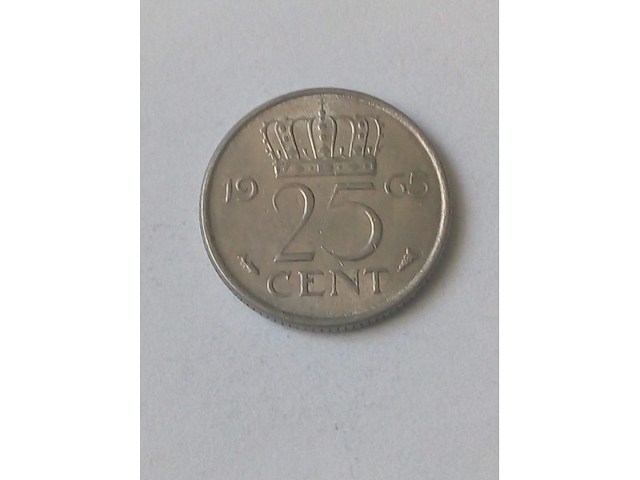 25 Cent 1965.g - Holandija -