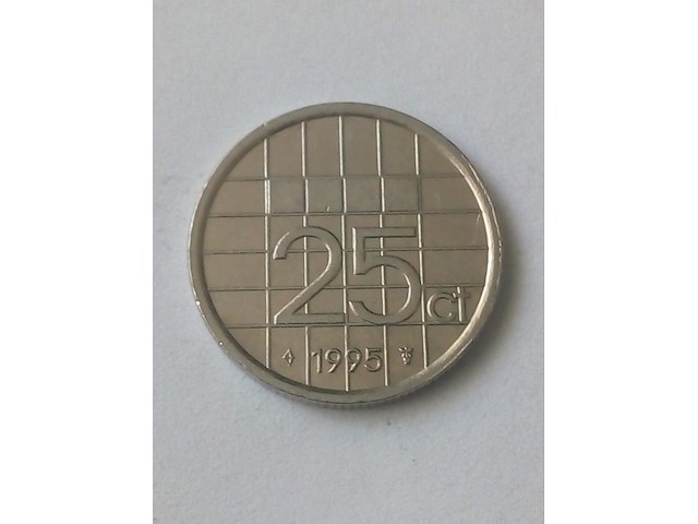 25 Cent 1995.g - Holandija - LEPA -