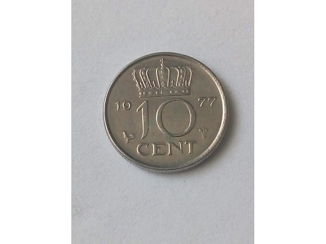 10 Cent 1977.g - Holandija -