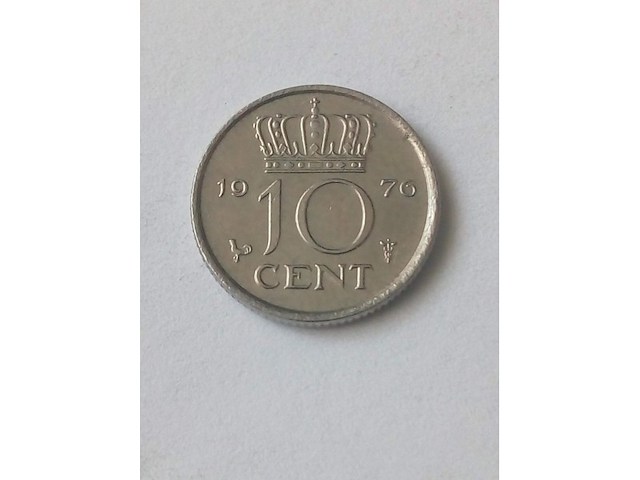 10 Cent 1976.g - Holandija -