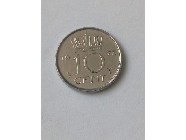 10 Cent 1973.g - Holandija - LEPA -