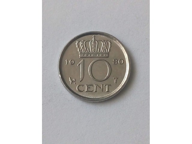 10 Cent 1980.g - Holandija - LEPA -