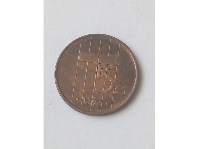 5 Cent 1997.g - Holandija -