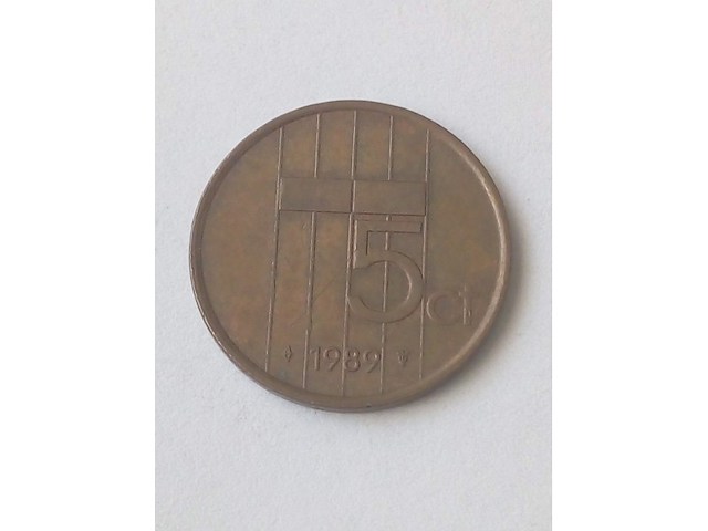 5 Cent 1989.g - Holandija -