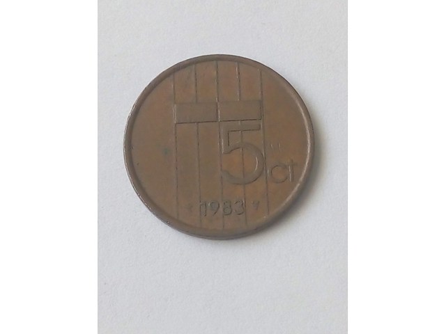 5 Cent 1983.g - Holandija -