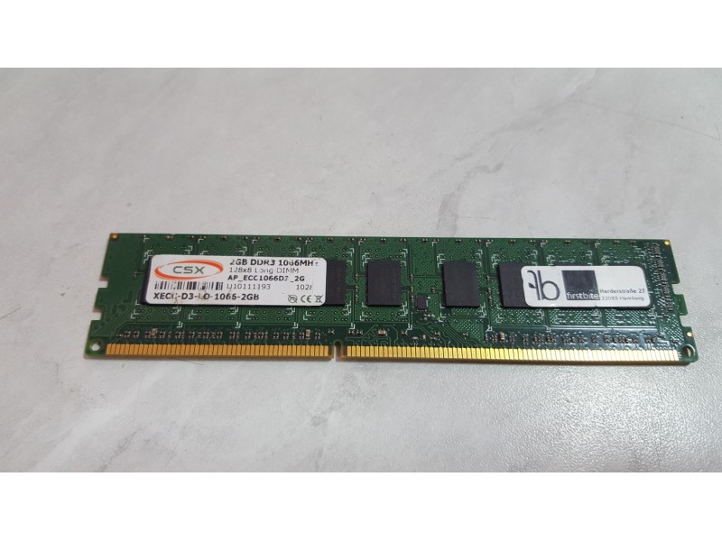 ddr3 2 gb 1066mhz CSX ispravna