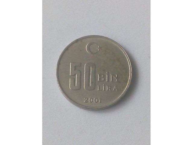 50 Bin Lira 2001.g - Turska -