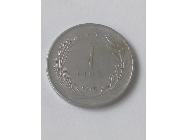 1 Lira 1975.g - Turska -