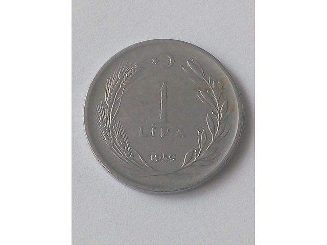 1 Lira 1959.g - Turska -