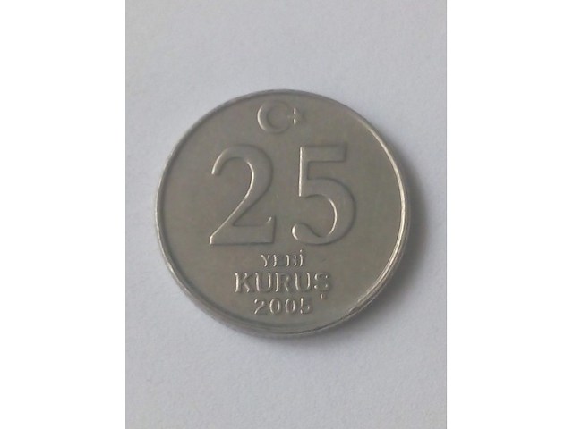 25 Yeni Kurus 2005.g - Turska -