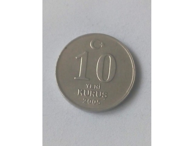 10 Yeni Kurus 2005.g - Turska -