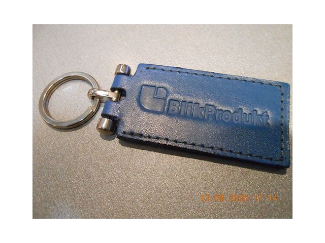 Privezak za ključeve - BlikProdukt - koža - metal