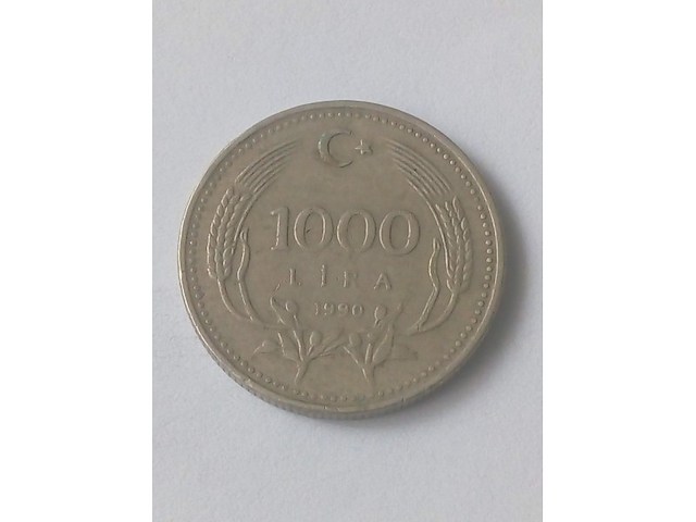 1000 Lira 1990.g - Turska -