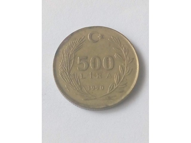 500 Lira 1990.g - Turska -