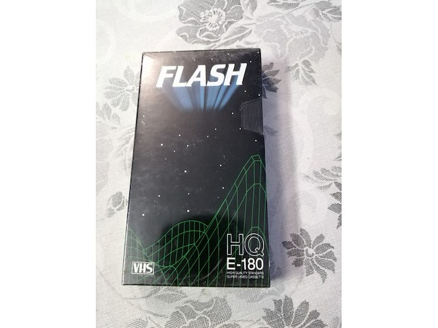 FLASH HQ E -180 VHS VIDEO KASETA U FOLJI